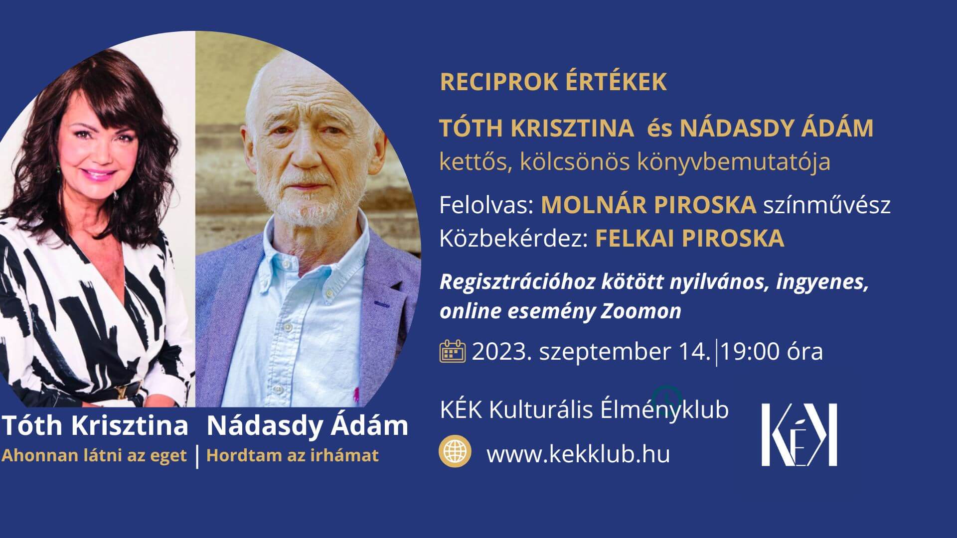 RECIPROK ÉRTÉKEK – Tóth Krisztina